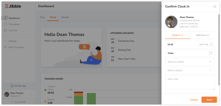 Using Jibble as a Member | Jibble