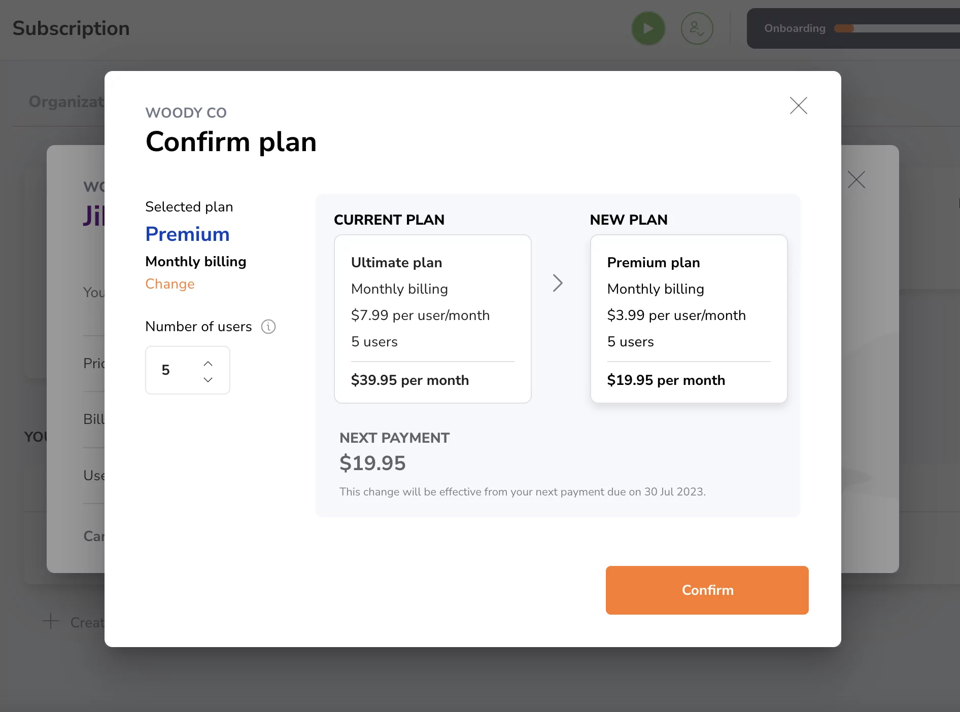 How do I upgrade or change my subscription plan?
