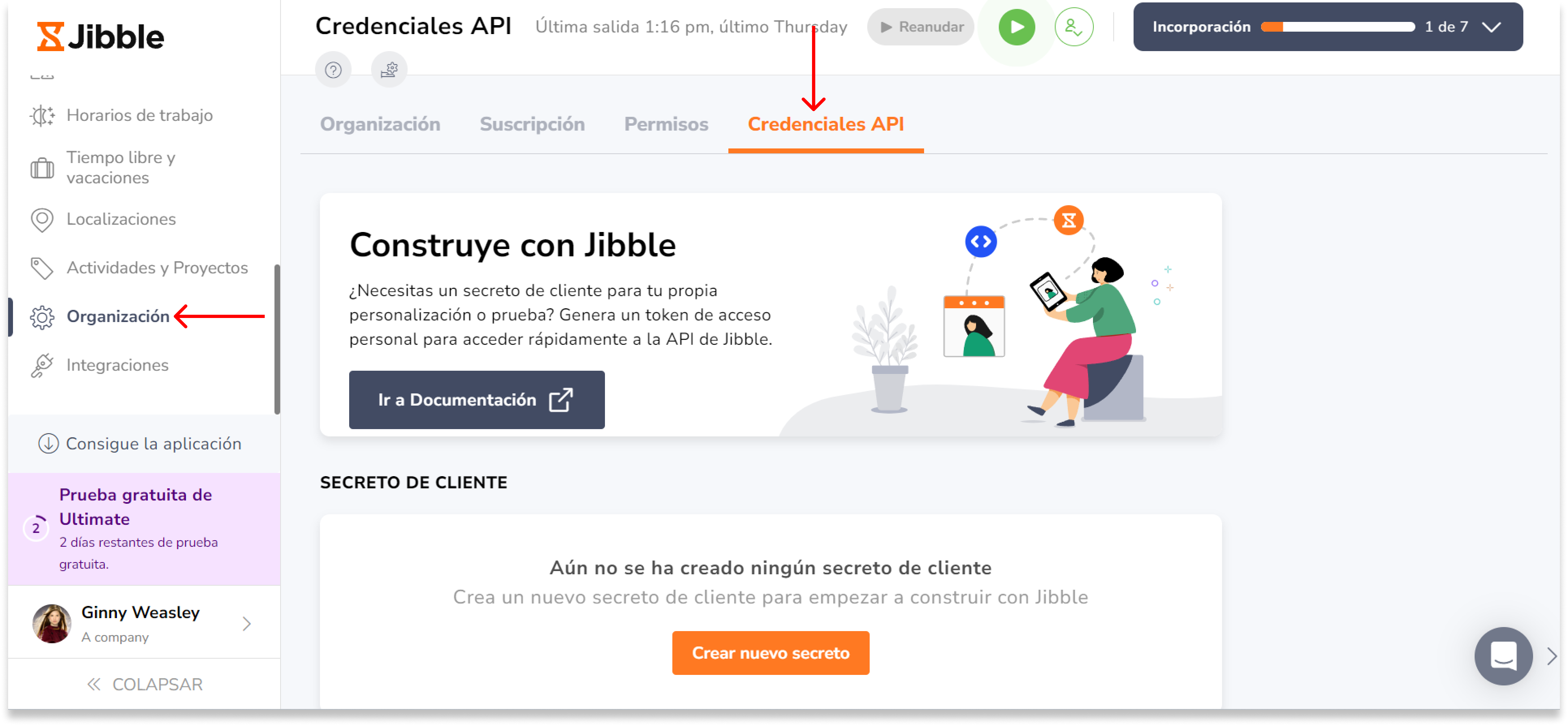 Paso a paso para conectar Zapier con Jibble