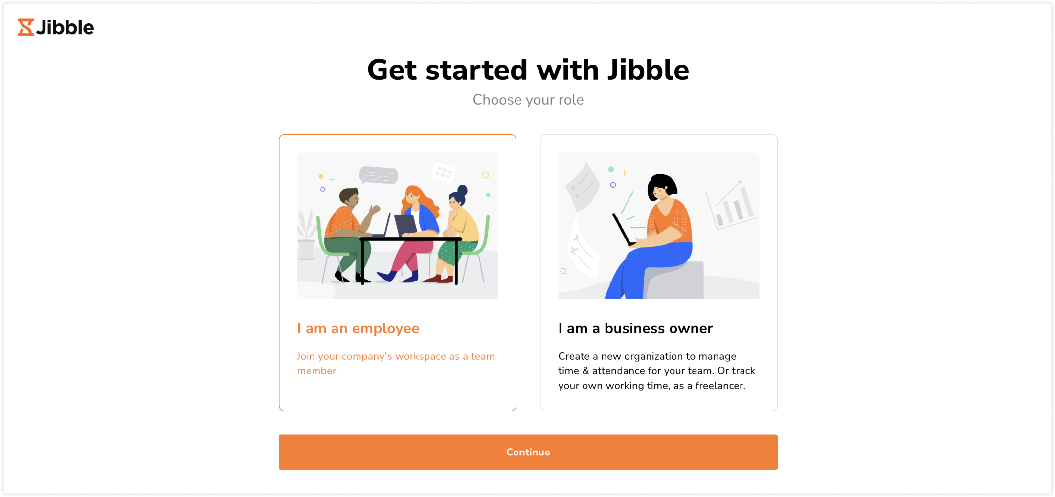 Joining your organization on Jibble