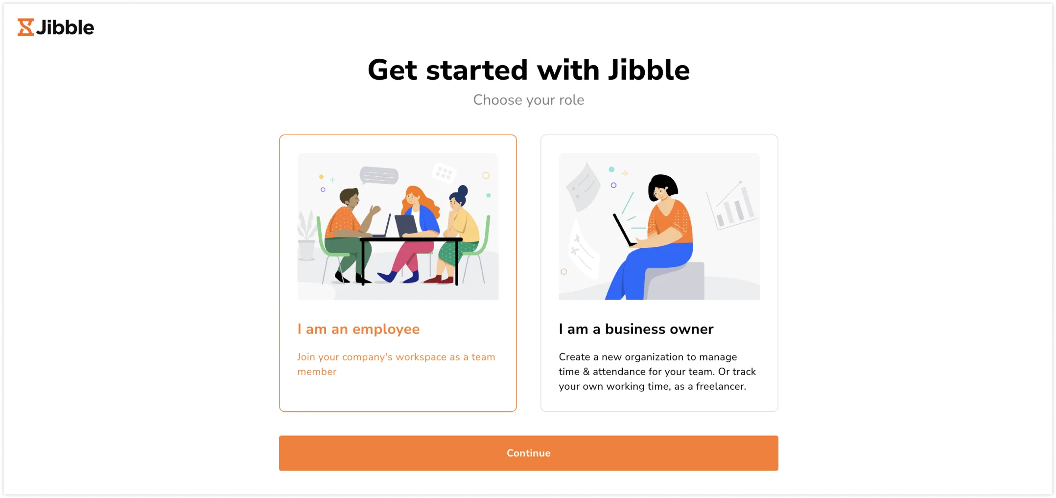 Joining your organization via Jibble's mobile app
