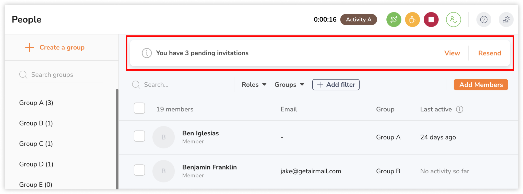 Add or invite team members | Jibble