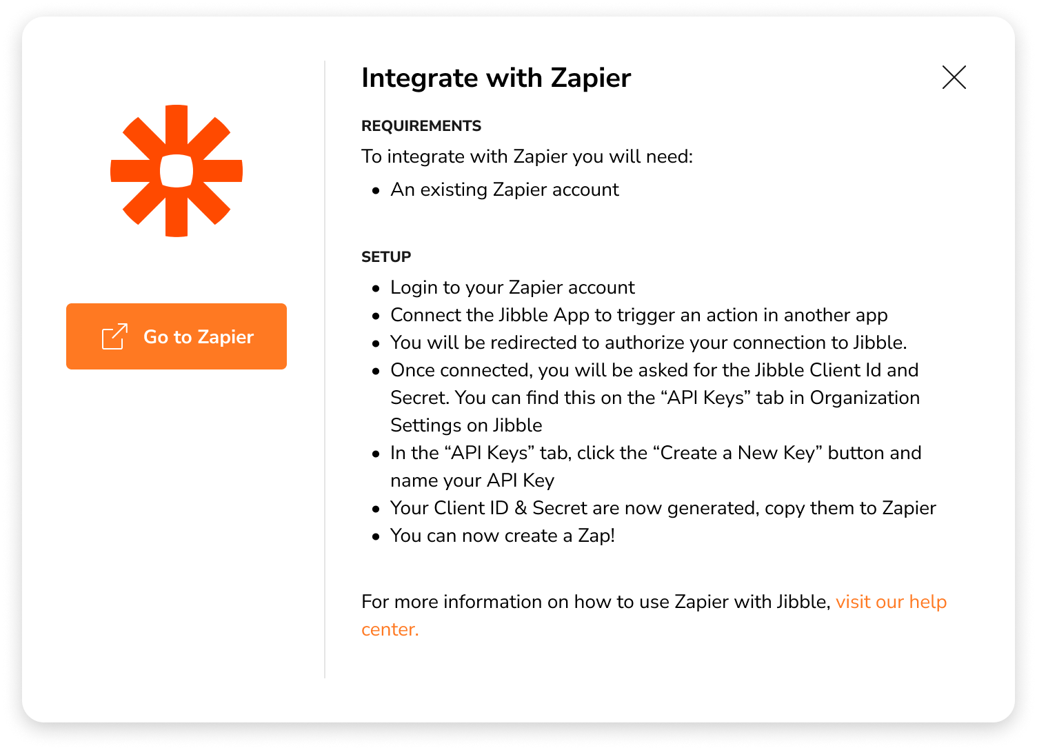 How to connect Zapier with Jibble