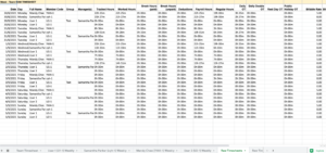 Exporting timesheet reports | Jibble