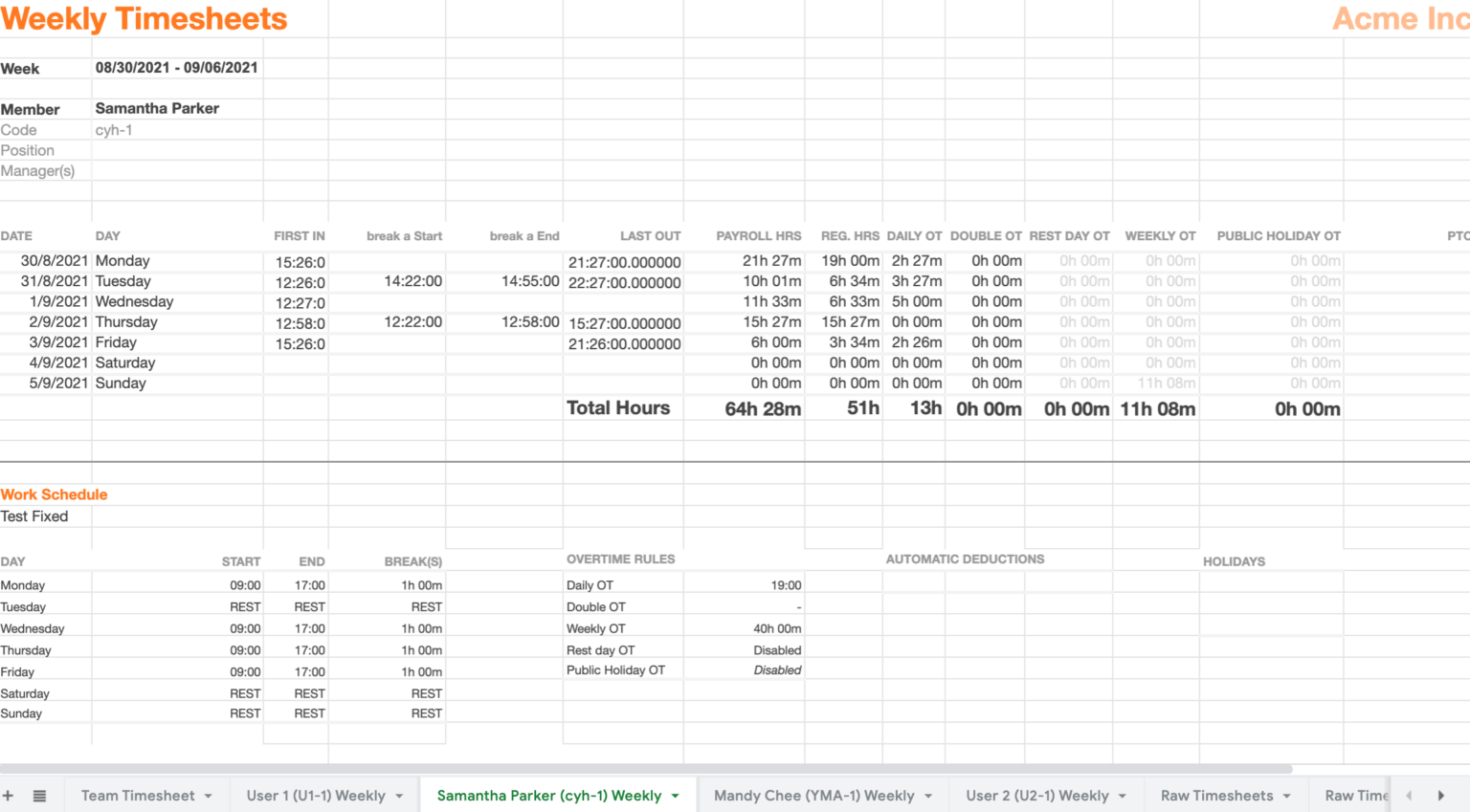 Exporting timesheet reports | Jibble