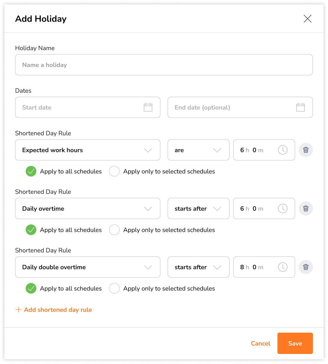 How to use Shortened Days in Jibble?