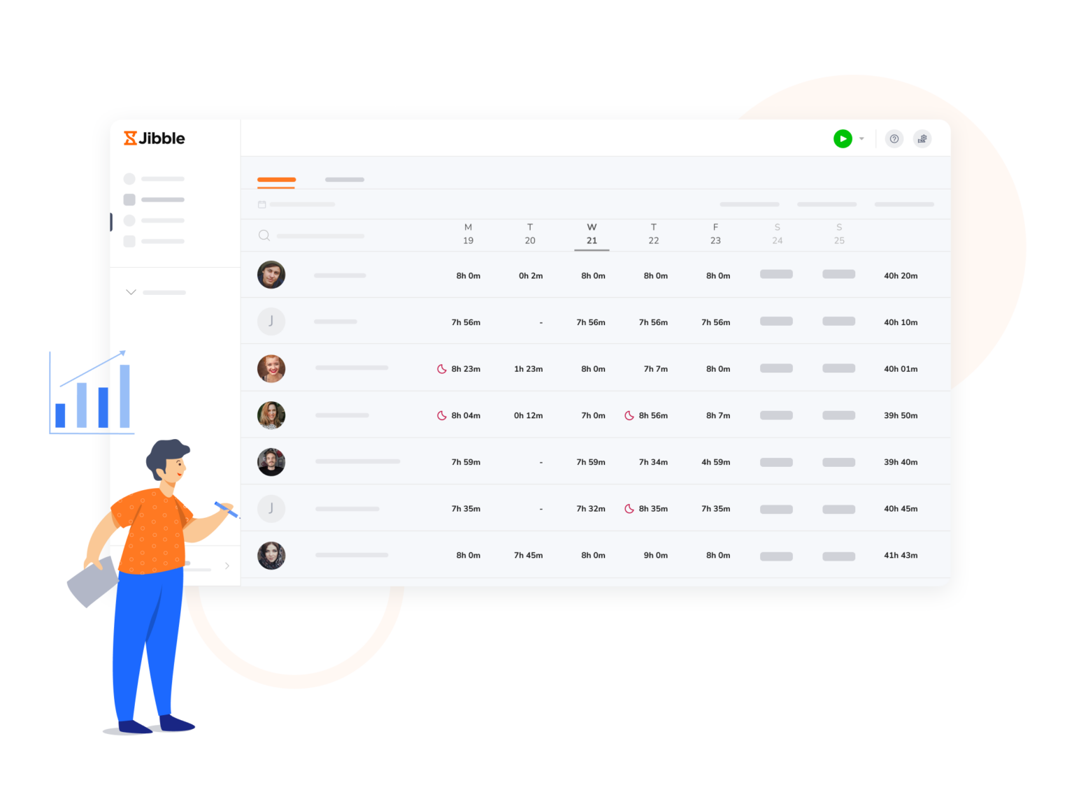 Kalkulator Masa Kerja 100% GRATIS | Jibble™