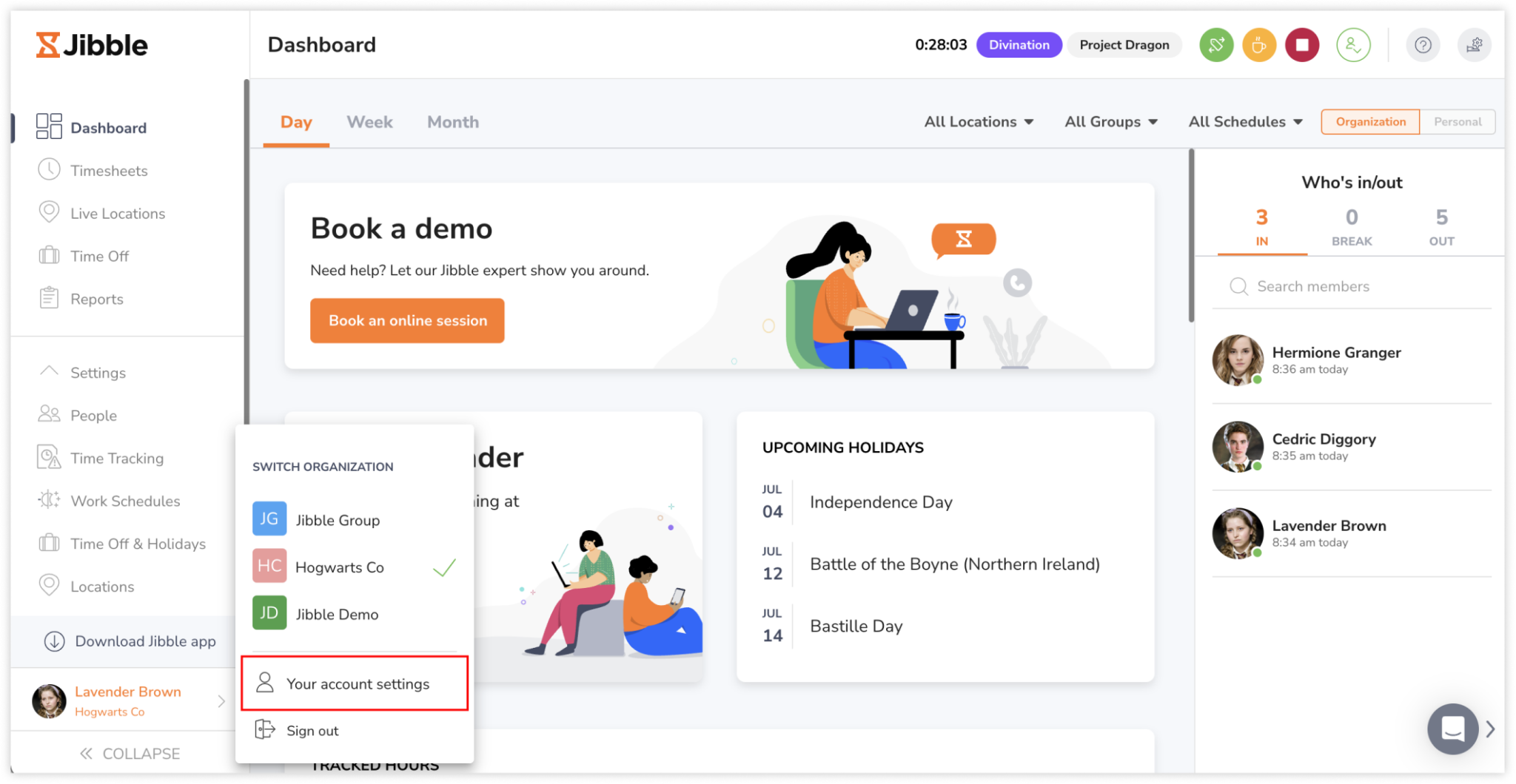 Enabling Time Off Notifications
