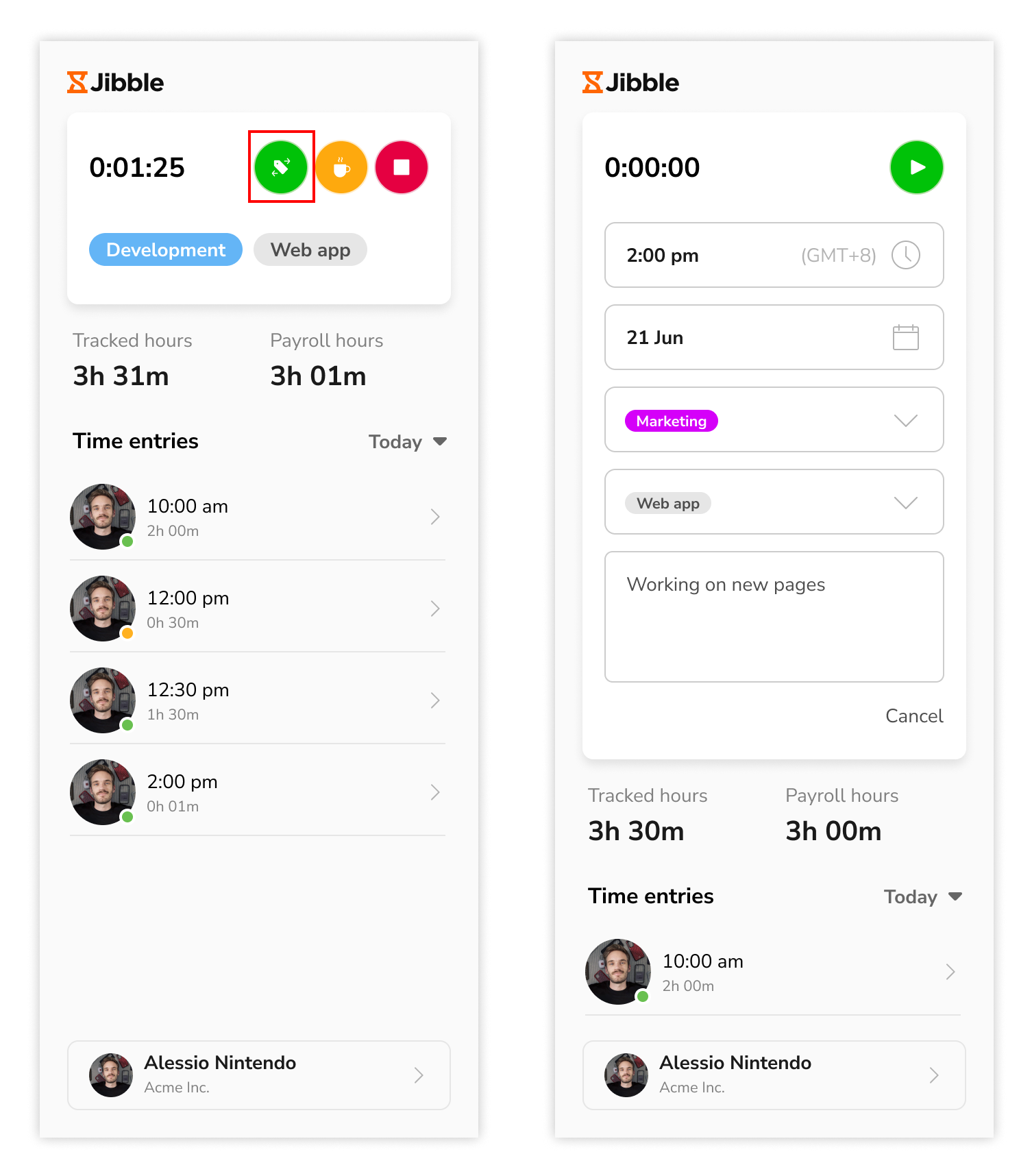 Getting started with Jibble’s Windows time tracker app