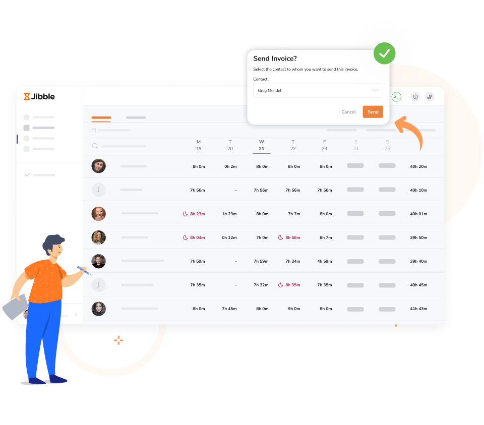 100% FREE Xero Time Tracking | Jibble™